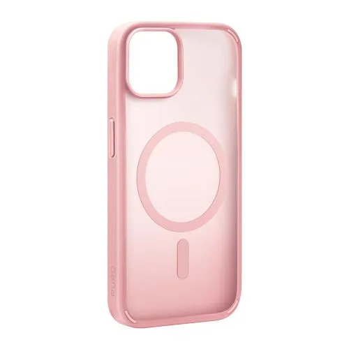 Futrola - maska PURO GRADIENT MAGSAFE za iPhone 15 Plus (6.7) roze (MS)