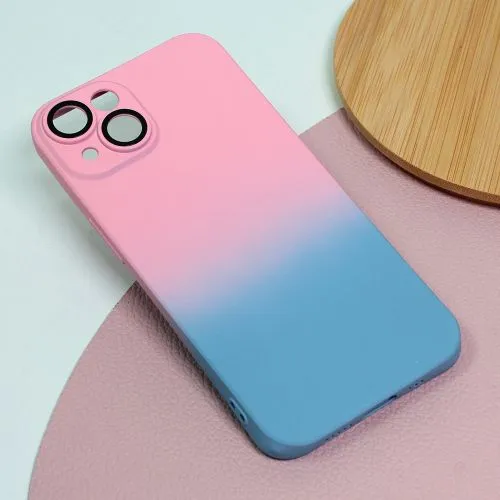 Futrola - maska Rainbow Spring za iPhone 14 6.1 roze plava