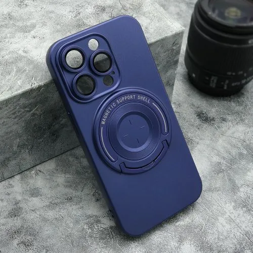 Futrola - maska SHADOW MagSafe za iPhone 14 Pro (6.1) (NO logo cut) plava (MS)