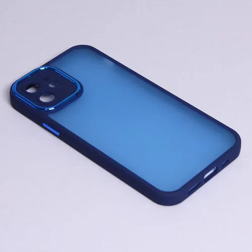 Futrola - maska Shining Camera za iPhone 12 6.1 plava