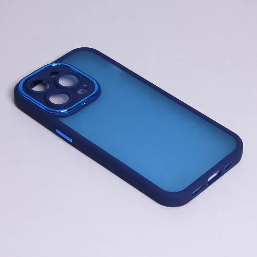 Futrola - maska Shining Camera za iPhone 14 Pro 6.1 plava