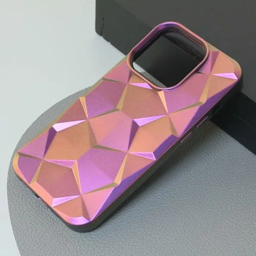 Futrola - maska Shiny Diamond za iPhone 14 Pro 6.1 ljubicasta