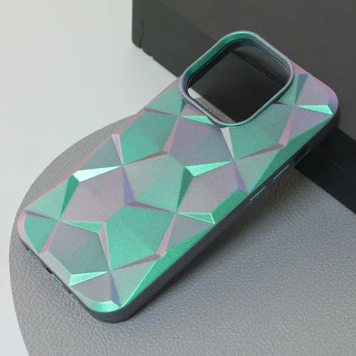 Futrola - maska Shiny Diamond za iPhone 14 Pro 6.1 zelena