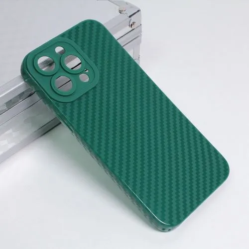 Futrola - maska Silikon Line za iPhone 14 Pro Max 6.7 tamno zelena