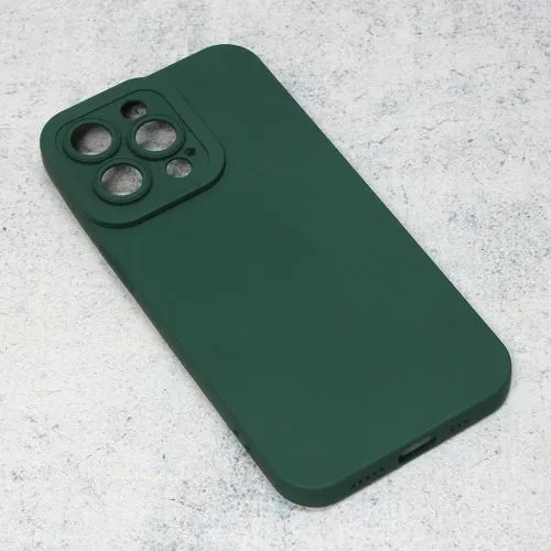 Futrola - maska Silikon Pro Camera za iPhone 13 Pro 6.1 tamno zelena