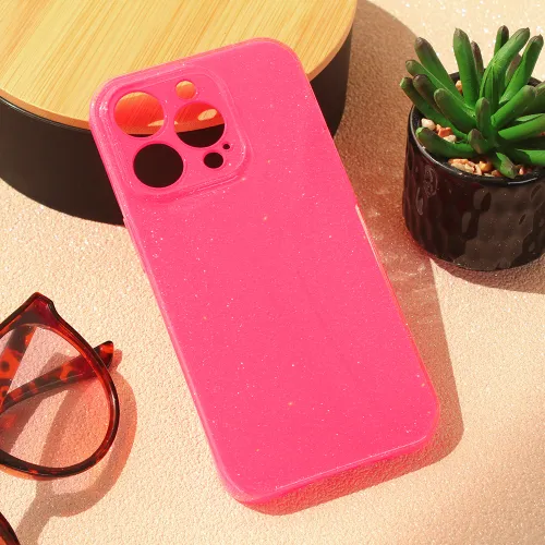 Futrola - maska Sparkle Dust za iPhone 14 Pro 6.1 pink