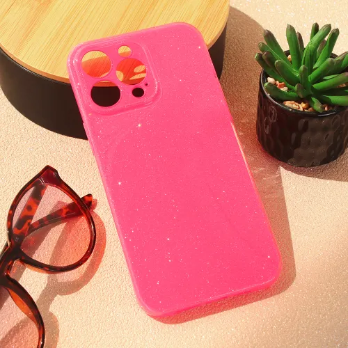 Futrola - maska Sparkle Dust za iPhone 15 Pro Max 6.7 pink