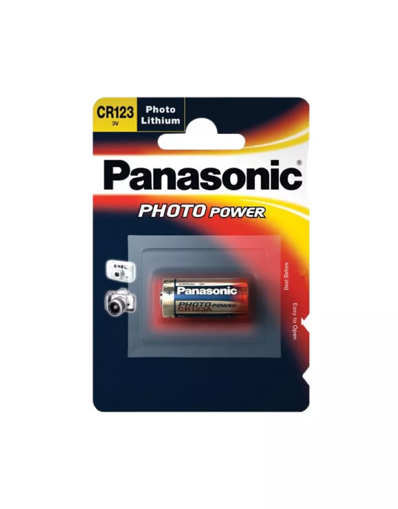 PANASONIC Panasonic litijumska baterija CR123