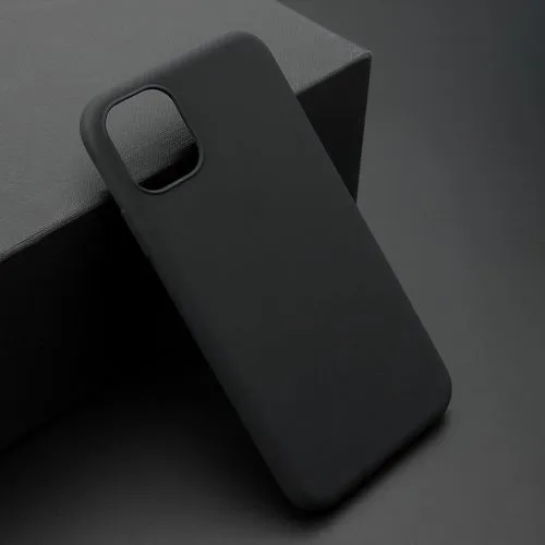 Futrola - maska ultra tanki KOLOR za iPhone 11 (6.1) crna (MS)