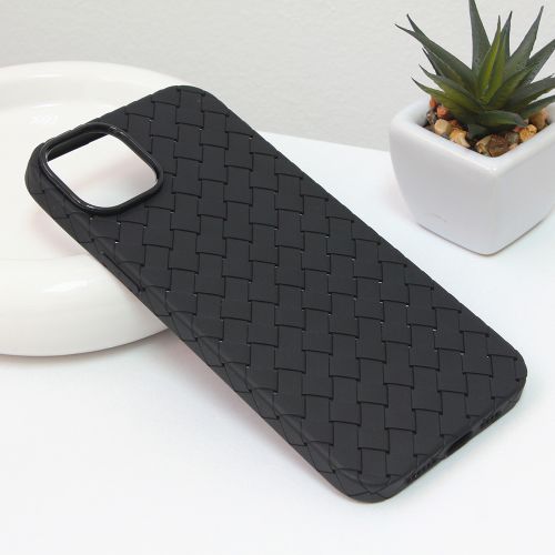 Futrola - maska Weave case za iPhone 14 Plus 6.7 crna