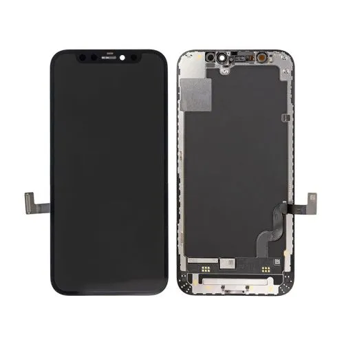 LCD ekran / displej za iPhone 12 mini + touchscreen Black (LTPS-TFT LCD TDDI-Incell (RJ)
