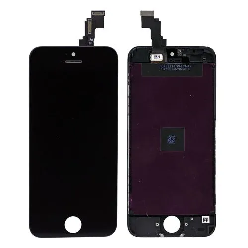 LCD ekran / displej za iPhone 5C sa touchscreen crni AA-RW