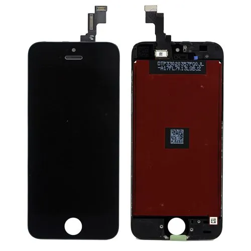 LCD ekran / displej za iPhone 5S + touchscreen Black OEM Refurbished