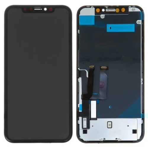 LCD ekran / displej za iPhone XR + touchscreen Black LTPS-TFT LCD TDDI-Incell (JK)