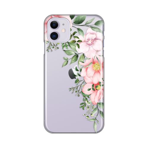 Silikonska futrola - maska print Skin za iPhone 11 6.1 Gentle Rose Pattern