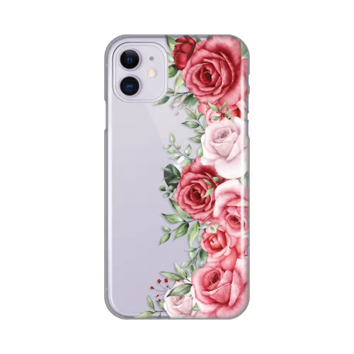 Silikonska futrola - maska print Skin za iPhone 11 6.1 Wild Roses