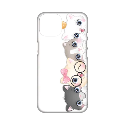 Silikonska futrola - maska print Skin za iPhone 14 6.1 Cats