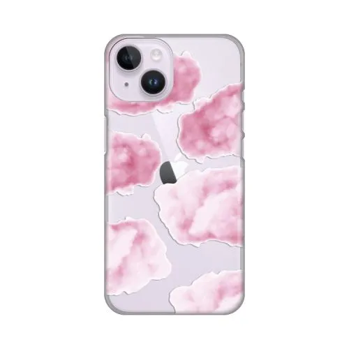 Silikonska futrola - maska print Skin za iPhone 14 6.1 Pink Clouds