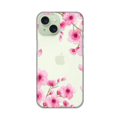 Silikonska futrola - maska print Skin za iPhone 15 6.1 Rose flowers