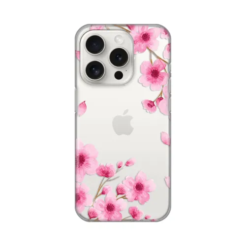 Silikonska futrola - maska print Skin za iPhone 15 Pro 6.1 Rose flowers