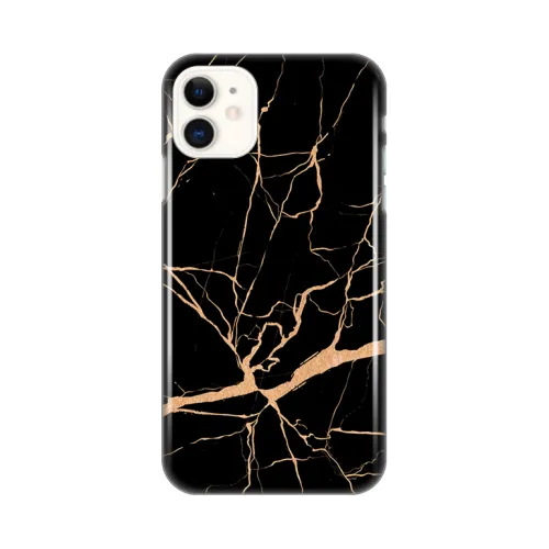 Silikonska futrola - maska print za iPhone 11 6.1 All Black