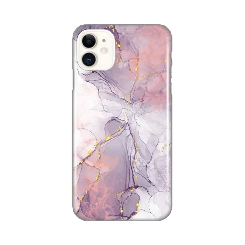 Silikonska futrola - maska print za iPhone 11 6.1 Pink Marble