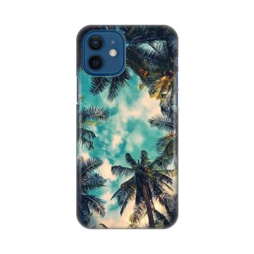 Silikonska futrola - maska print za iPhone 12 6.1 Palm Tree