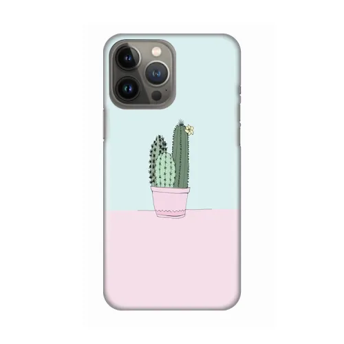 Silikonska futrola - maska print za iPhone 13 Pro Max 6.7 Cactus