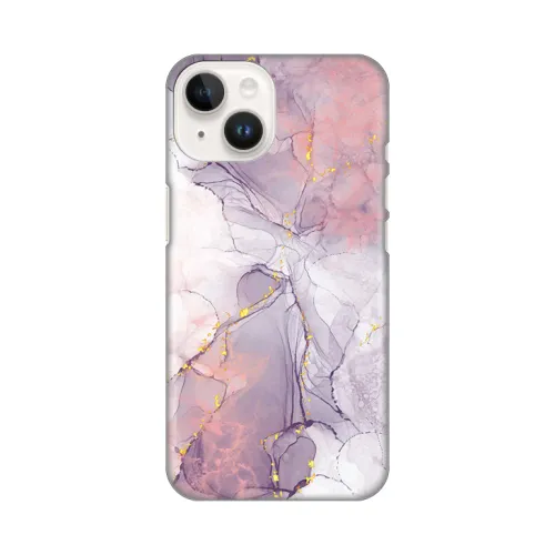 Silikonska futrola - maska print za iPhone 14 6.1 Pink Marble