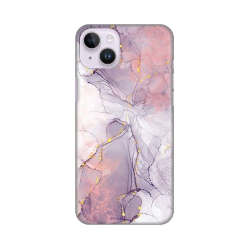 Silikonska futrola - maska print za iPhone 14 Plus 6.7 Pink Marble