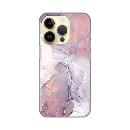 Silikonska futrola - maska print za iPhone 14 Pro 6.1 Pink Marble