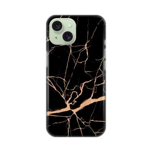 Silikonska futrola - maska print za iPhone 15 6.1 All Black