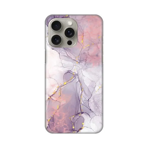 Silikonska futrola - maska print za iPhone 15 Pro Max 6.7 Pink Marble