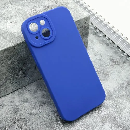 Silikonska futrola - maska Pro Camera za iPhone 15 (6.1) tamno plava (MS)