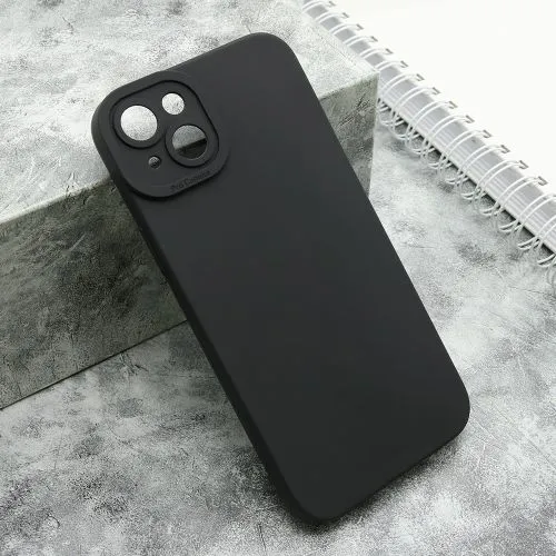 Silikonska futrola - maska Pro Camera za iPhone 15 Plus (6.7) crna (MS)