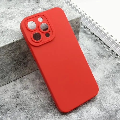 Silikonska futrola - maska Pro Camera za iPhone 15 Pro Max (6.7) crvena (MS)