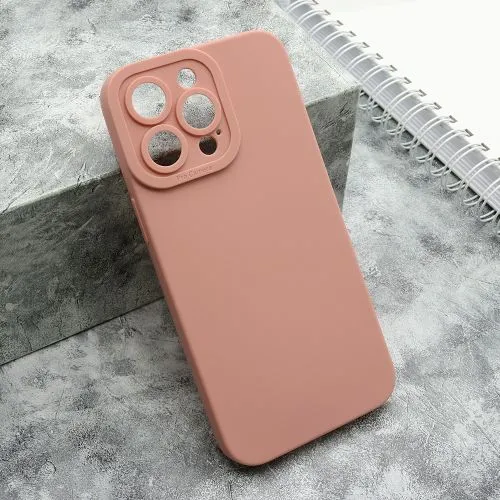 Silikonska futrola - maska Pro Camera za iPhone 15 Pro Max (6.7) roze (MS)