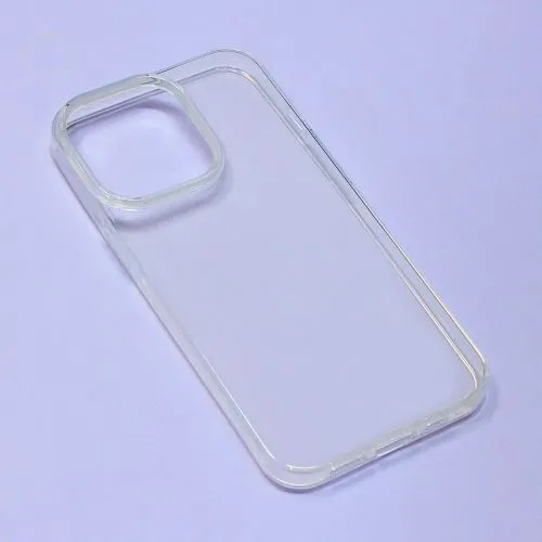 Silikonska futrola - maska Skin za iPhone 13 Pro 6.1 Transparent