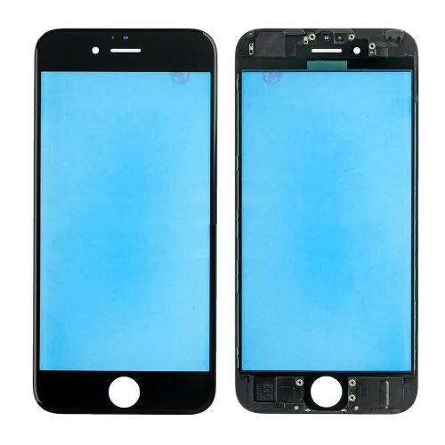 Staklo touchscreen-a+frame za iPhone 6S 4,7 crno AAA