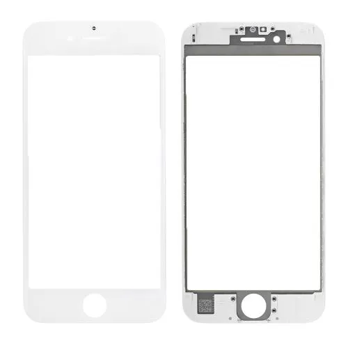 Staklo touchscreen-a+frame+OCA za iPhone 6 4,7 belo AAA