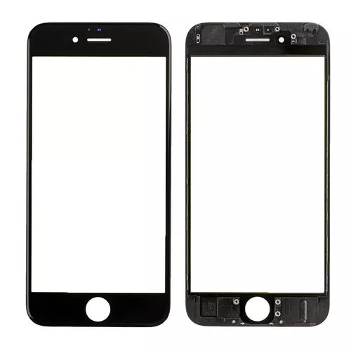 Staklo touchscreen-a+frame+OCA za iPhone 6 4,7 crno AAA