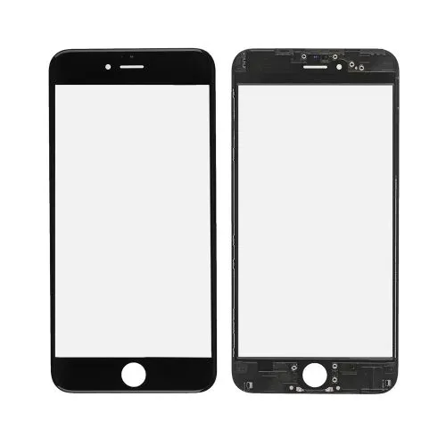 Staklo touchscreen-a+frame+OCA za iPhone 6 plus 5,5 crno AAA