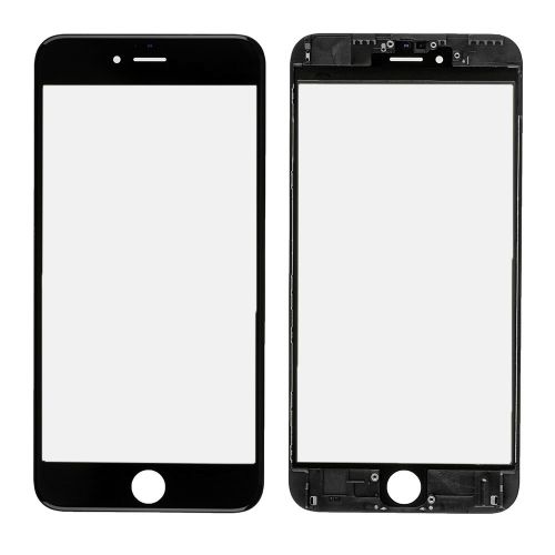 Staklo touchscreen-a+frame+OCA za iPhone 6S plus 5,5 crno AAA