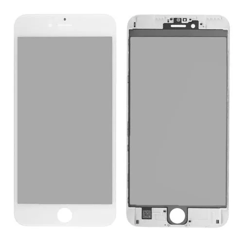 Staklo touchscreen-a+frame+OCA+polarizator za iPhone 6S plus 5,5 belo CO
