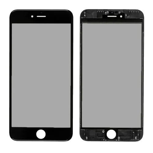Staklo touchscreen-a+frame+OCA+polarizator za iPhone 6S plus 5,5 crno OCM