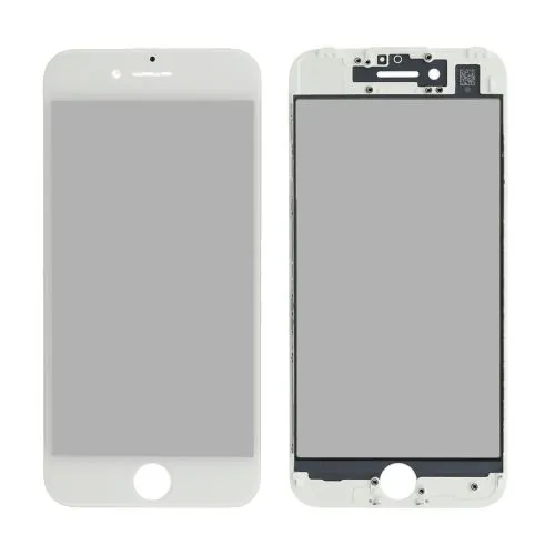 Staklo touchscreen-a+frame+OCA+polarizator za iPhone 7 4,7 belo OCM
