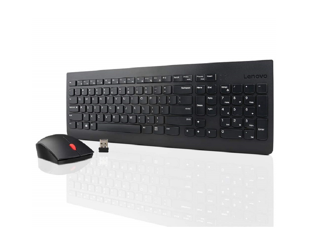 Tastatura+miš LENOVO 510 bežični set /US/crnaID: EK000577509