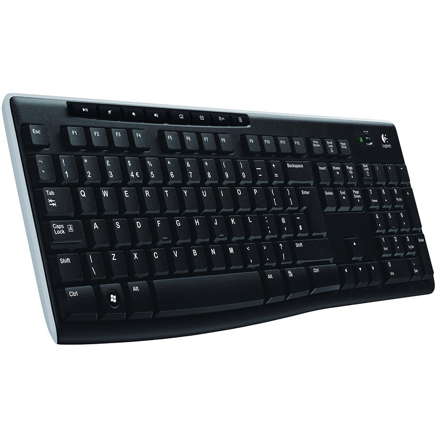 LOGITECH Wireless Keyboard K270 - EER - US International layoutID EK000577415
