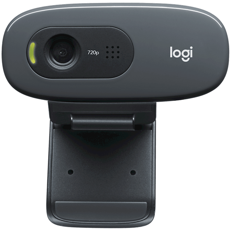 LOGITECH C270 HD Webcam - BLACK - USBID EK000577289