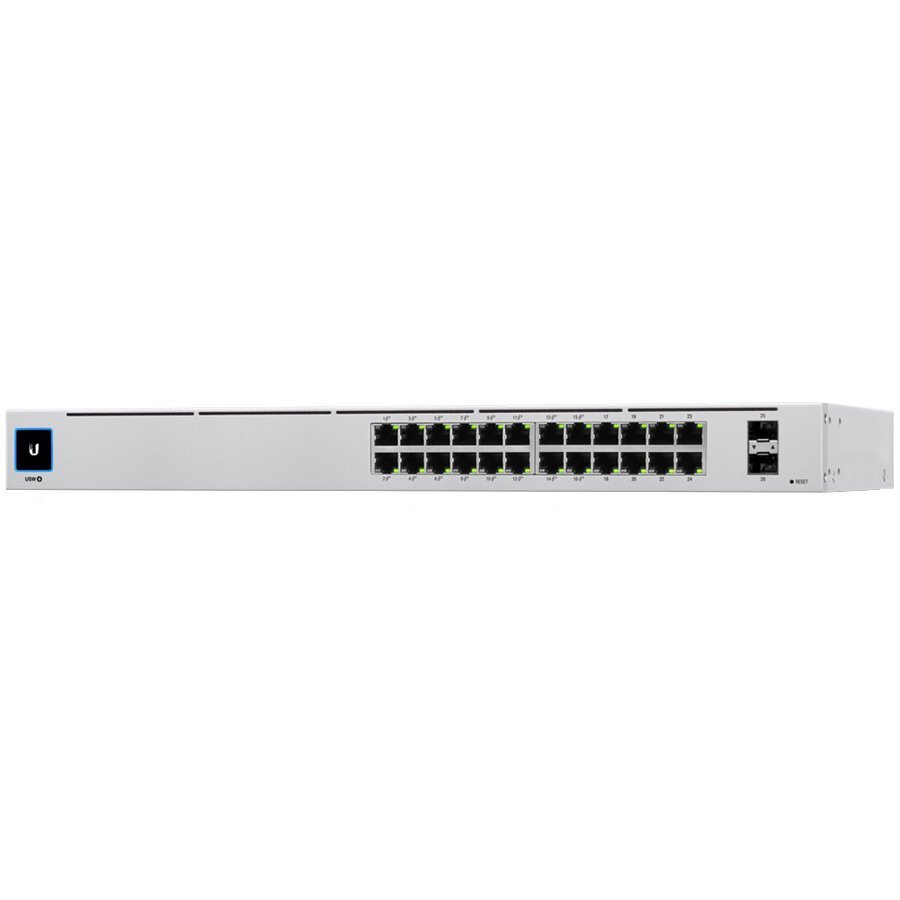 Ubiquiti USW-Pro-24-POE-EU configurable Gigabit Layer2 and Layer3 switch with auto-sensing 802.3at PoE+ and 802.3bt PoE++ID EK000577391